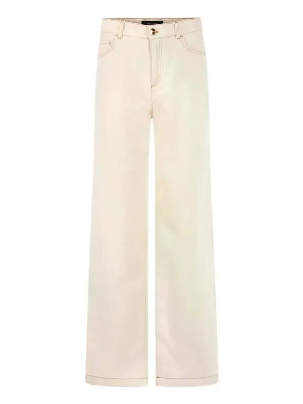 MARCCAIN Straight Leg Jeans - Neutrals