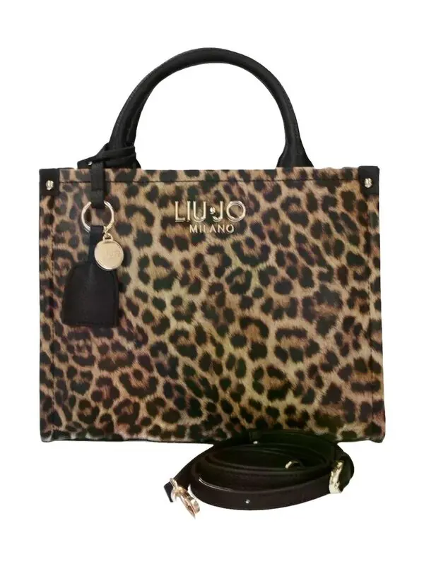 Liu Jo Leopard Print Shopper - Neutrals