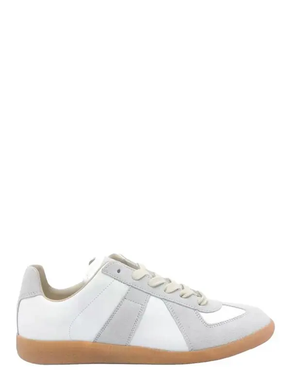 MAISON MARGIELA Replica Leather Sneakers - White