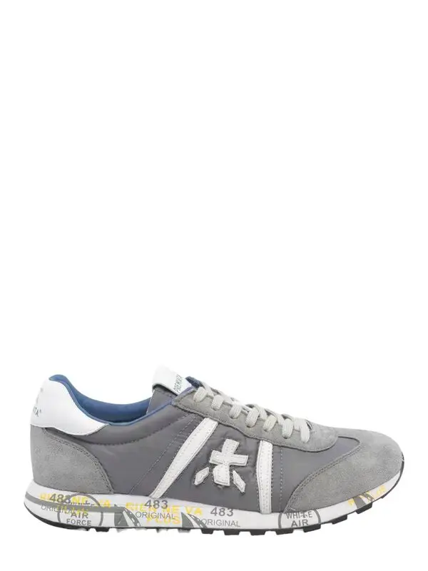 Premiata Lucy Logo Sneakers - Grey
