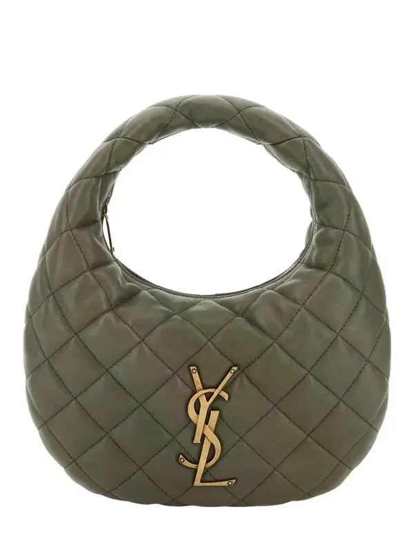 Saint Laurent Quilted Icarino Tote Bag - Green