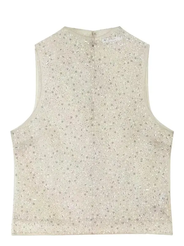Patrizia Pepe Sleeveless Top - Neutrals