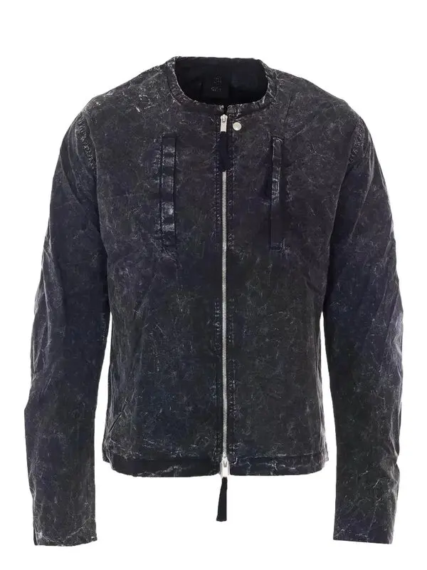 THOM KROM Marble-effect Jacket - Black
