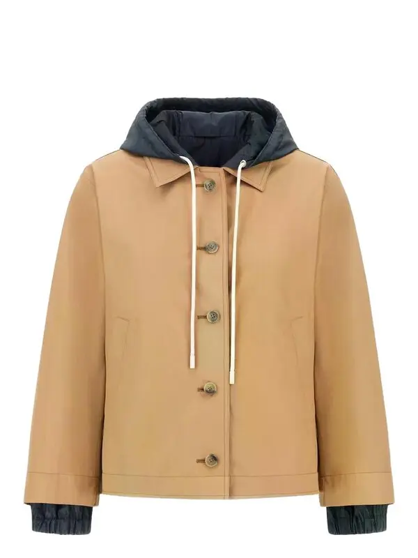 Herno Reversible Hooded Jacket - Neutrals