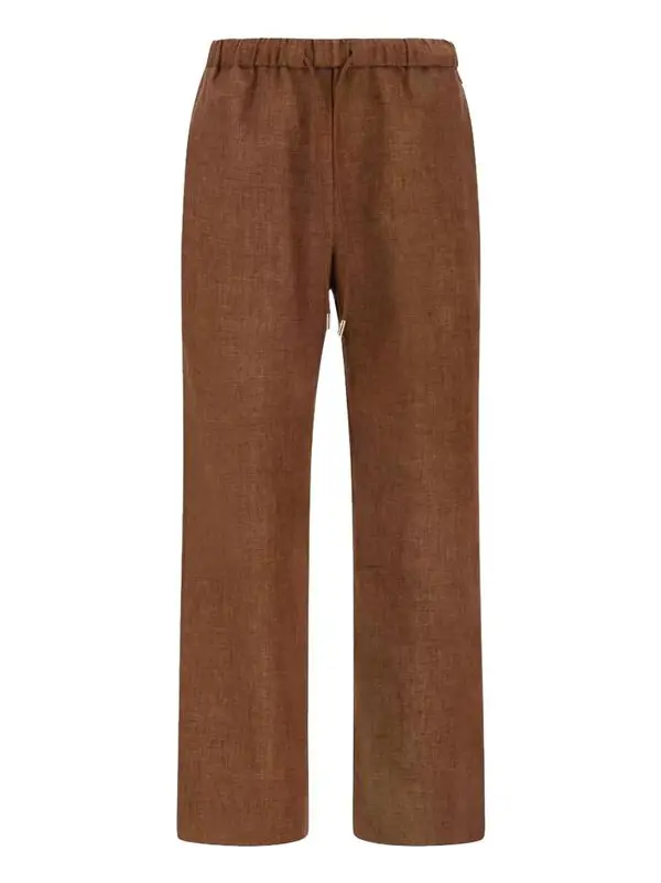 Herno Drawstring Waist Trousers - Brown