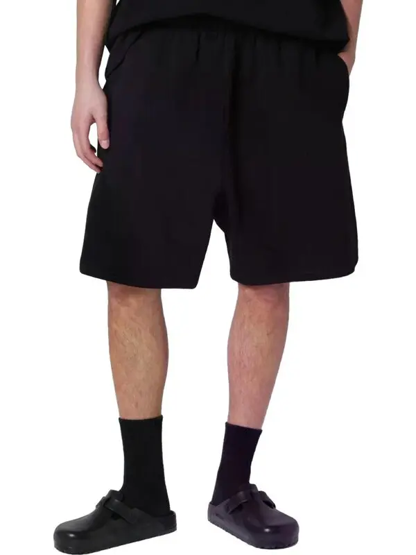 ENTIRE STUDIOS Cotton Track Shorts - Black