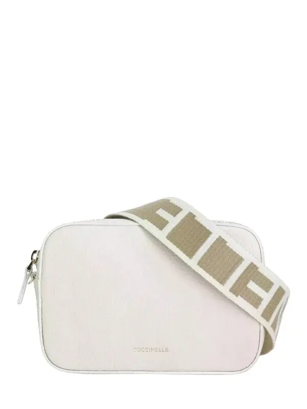 COCCINELLE Tebe Small Shoulder Bag - White