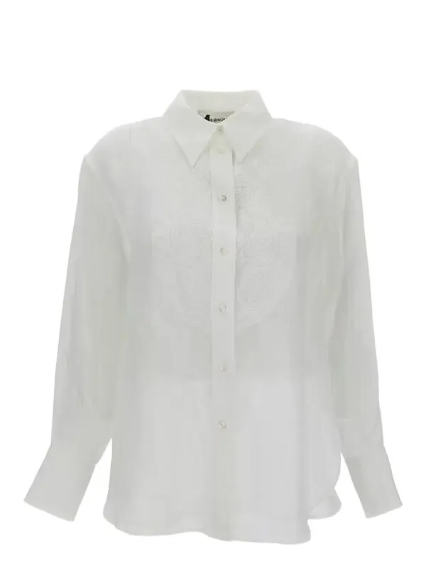 True Royal Embroidered Shirt - White