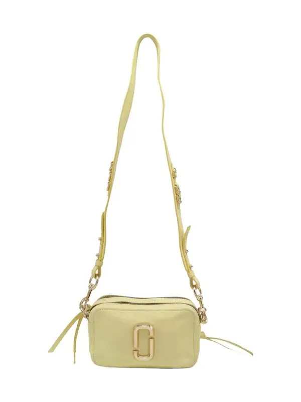 Marc Jacobs Softshot 21 Leather Crossbody Bag - Yellow