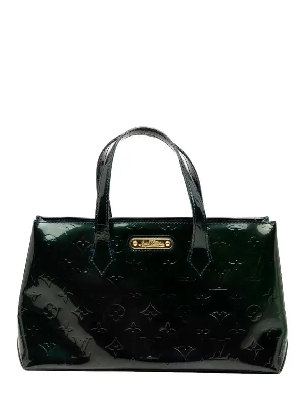 LOUIS VUITTON 2009 Monogram Vernis Wilshire Pm Handbag - Green