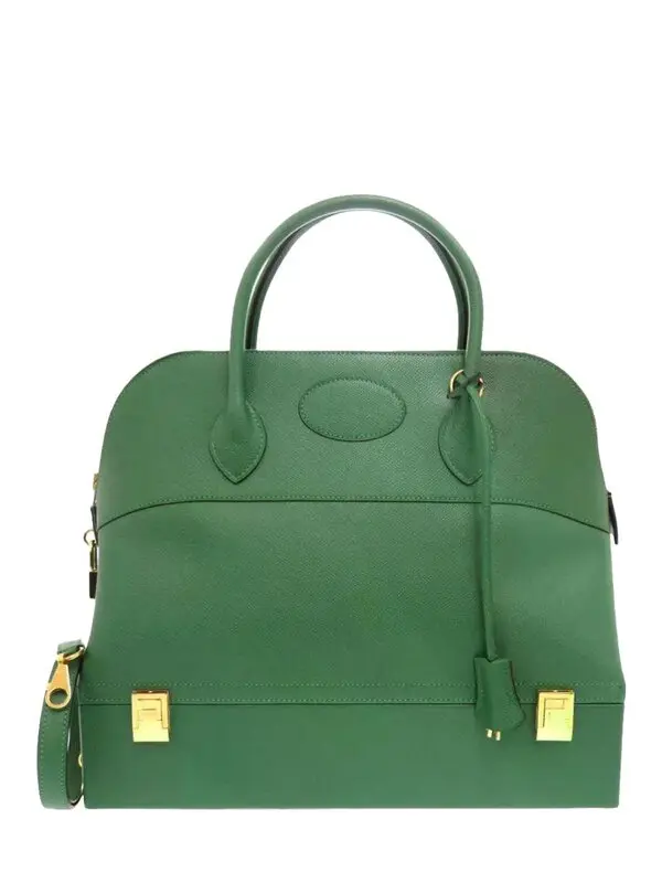 Hermès 2003 Courchevel Bolide Macpherson Satchel - Green