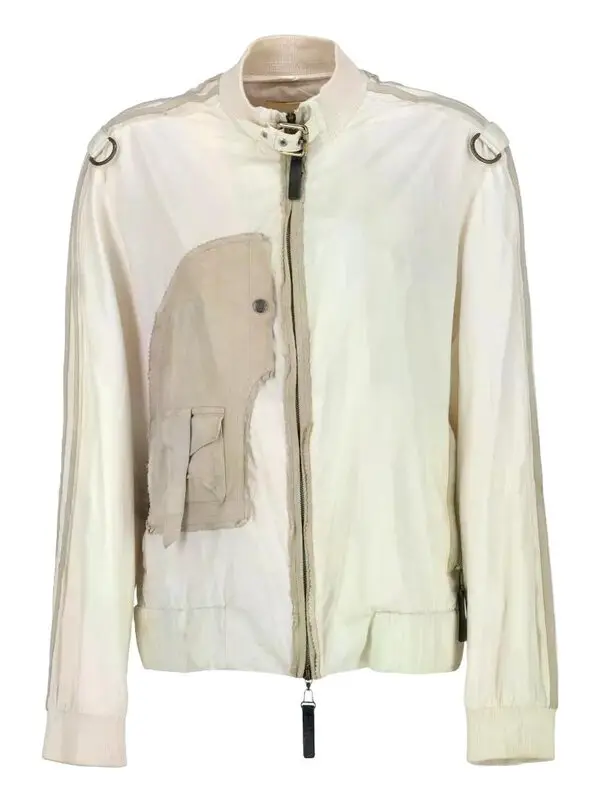 Roberto Cavalli Zip-up Jacket - Neutrals
