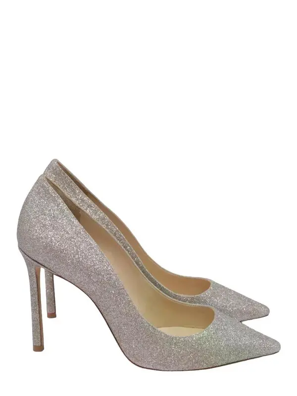 JIMMY CHOO Romy Pointed Toe Pumps - Silver