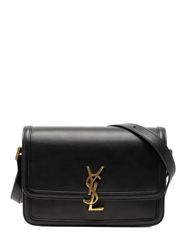 Saint Laurent Medium Solferino Satchel - Black