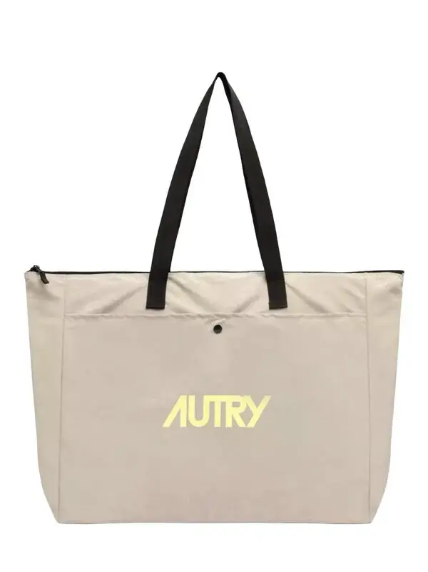 AUTRY Logo Tote Bag - Neutrals