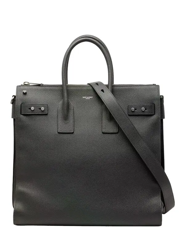Saint Laurent 2019 Sac De Jour North South Satchel - Grey