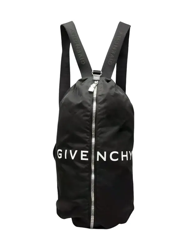 Givenchy Nylon G Zip Duffle Backpack - Black