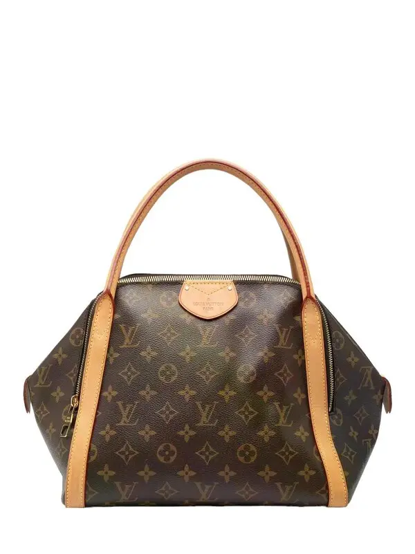 LOUIS VUITTON 2014 Monogram Marais Mm Handbag - Brown