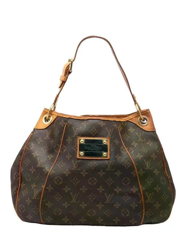 LOUIS VUITTON 2010 Monogram Galliera Pm Shoulder Bag - Brown