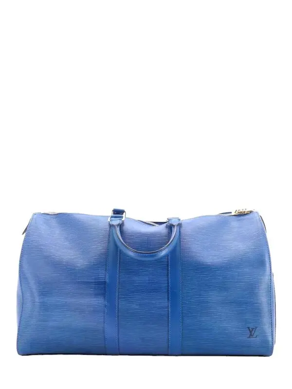 LOUIS VUITTON Keepall 45 Travel Bag Epi Leather - Blue