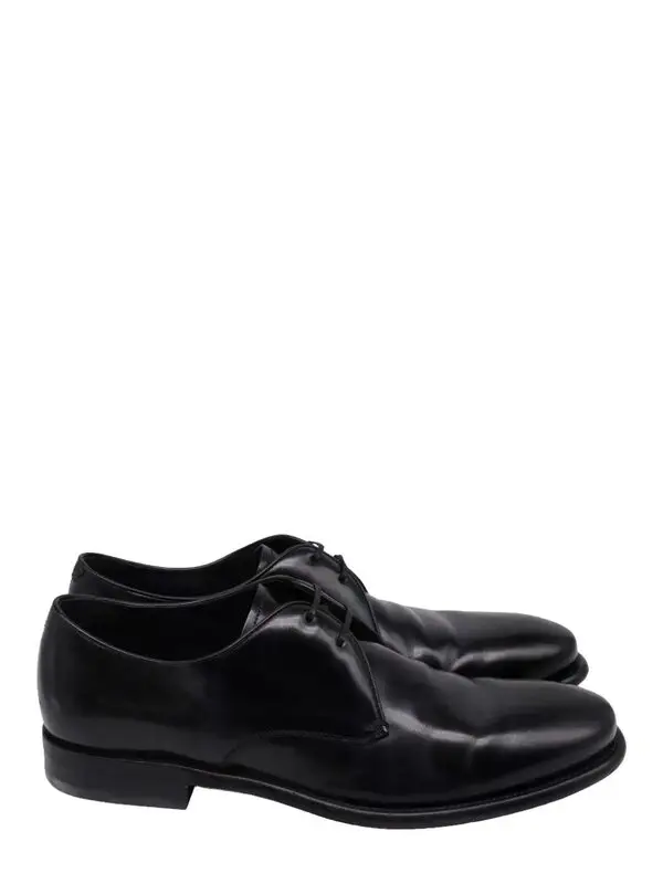 FERRAGAMO Stefano Derby Shoes - Black