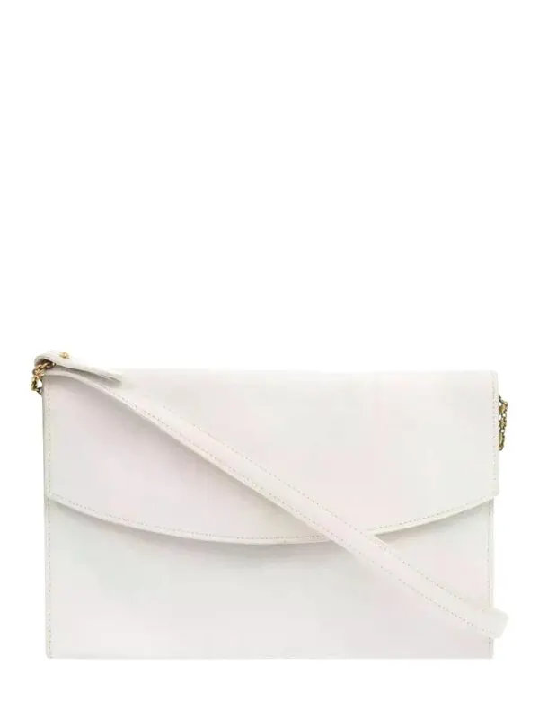 Hermès 1981 Veau Gulliver Shoulder Bag - White