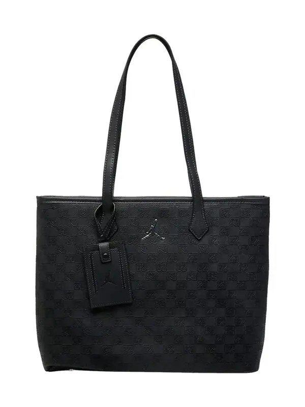 JORDAN Monogram Tote Bag - Black