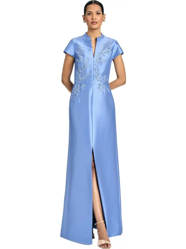 Sachin & Babi Embellished Charlotte Gown - Opal