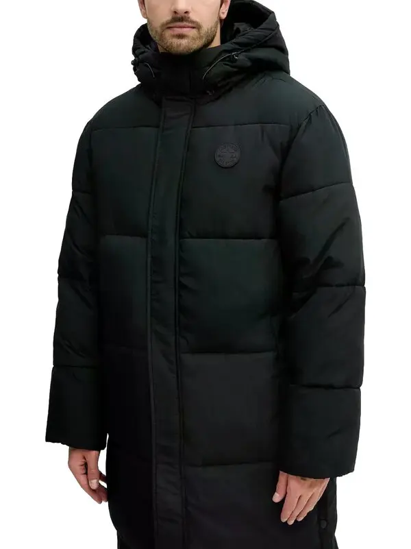 CONVERSE Hooded Padded Coat - Black