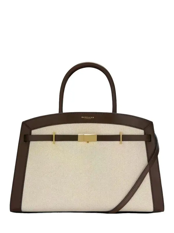 DEMELLIER The Hudson Medium Tote Bag - Neutrals