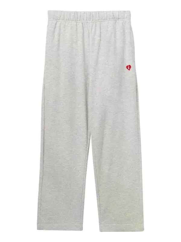 AAPE BY *A BATHING APE Logo-patched Straight-leg Track Pants - Grey