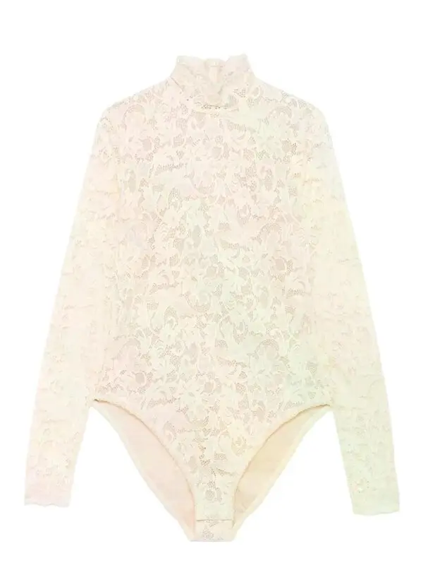 Zimmermann Lace Bodysuit - Neutrals