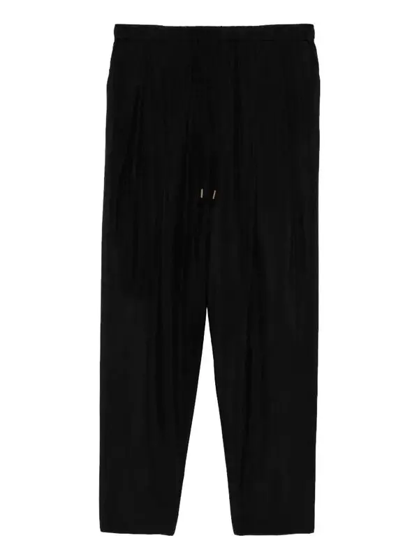 CALMLENCE Tapered Trousers - Black
