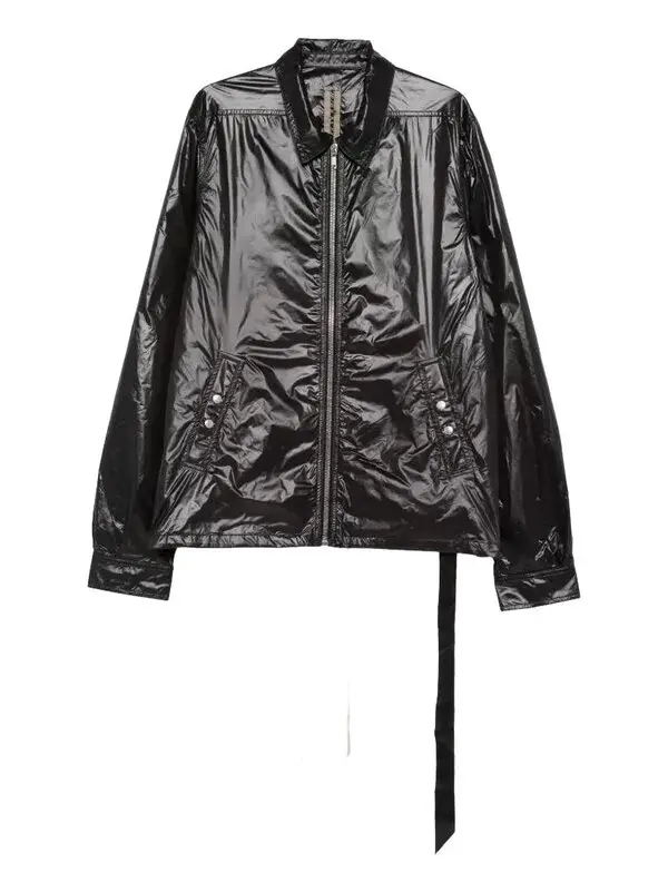 Rick Owens Zip-front Jacket - Black