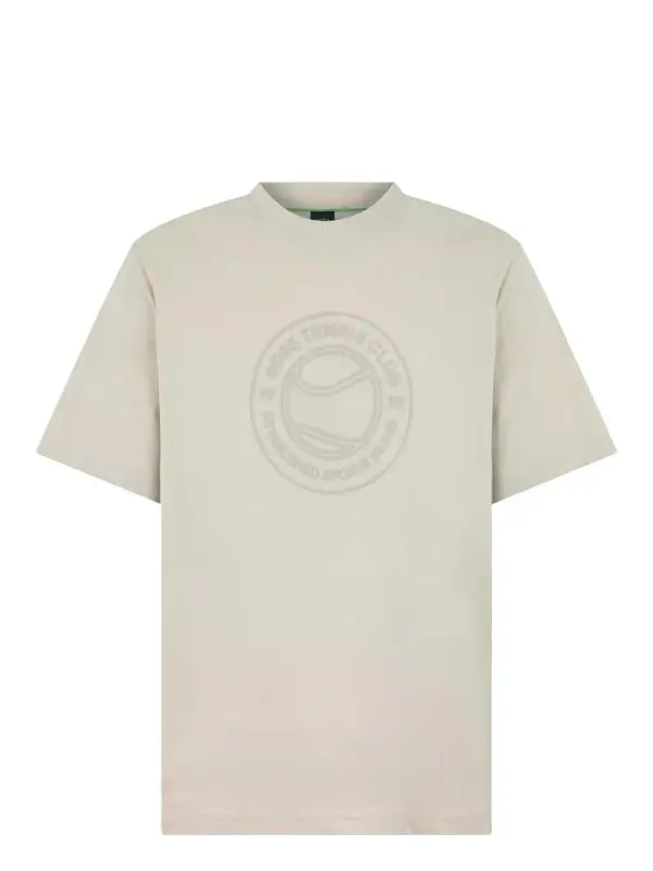 BOSS Emed Graphic T-shirt - Neutrals