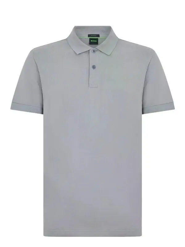 BOSS Short-sleeve Polo Shirt - Grey
