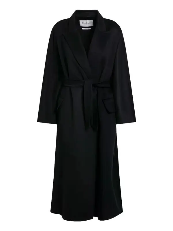 Max Mara Cesto Belted Coat - Blue