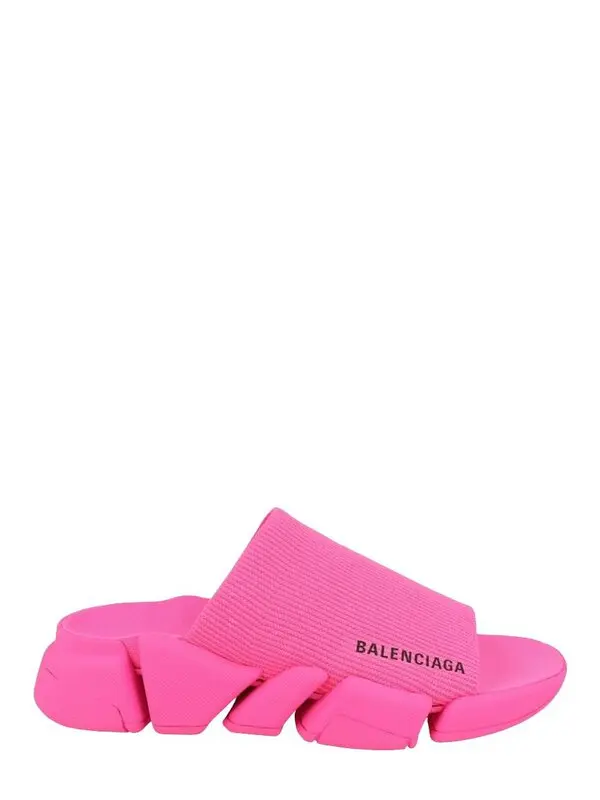 Balenciaga Speed 2.0 Slides - Pink Fluorescent