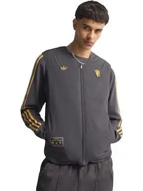 Adidas Terrace Icons Vest - Manchester United Utility Black Semi Night Flash