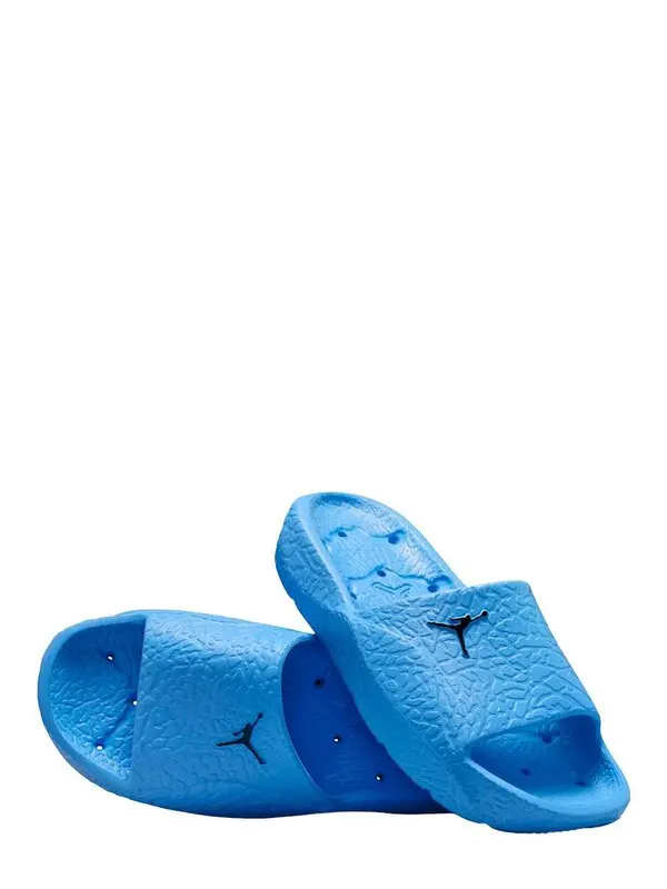 JORDAN Franchise Shower Slides - University Blue/black