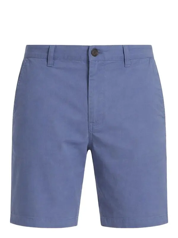 Michael Kors Stretch Cotton Bermuda Shorts - Blue