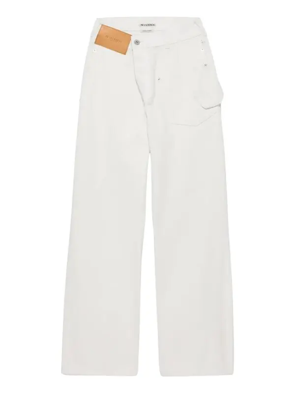 JW Anderson Twisted Workwear Jeans - White