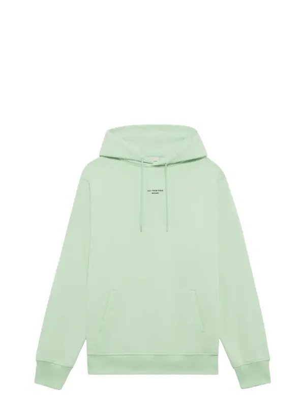 Drole De Monsieur Slogan Calligraphy Sweatshirt - Green