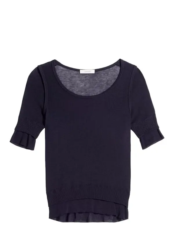 LEMAIRE Silk Blend Top - Blue