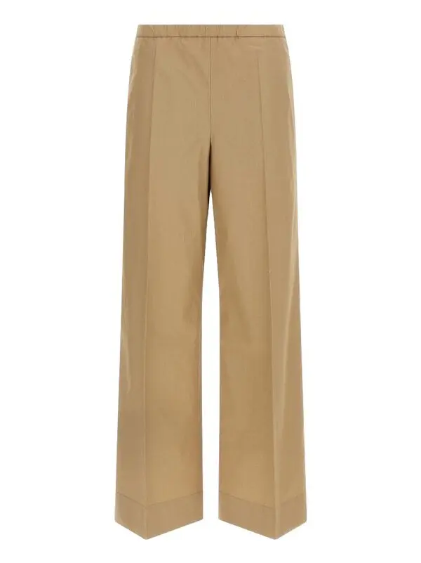 Moncler Cotton Trousers - Beige