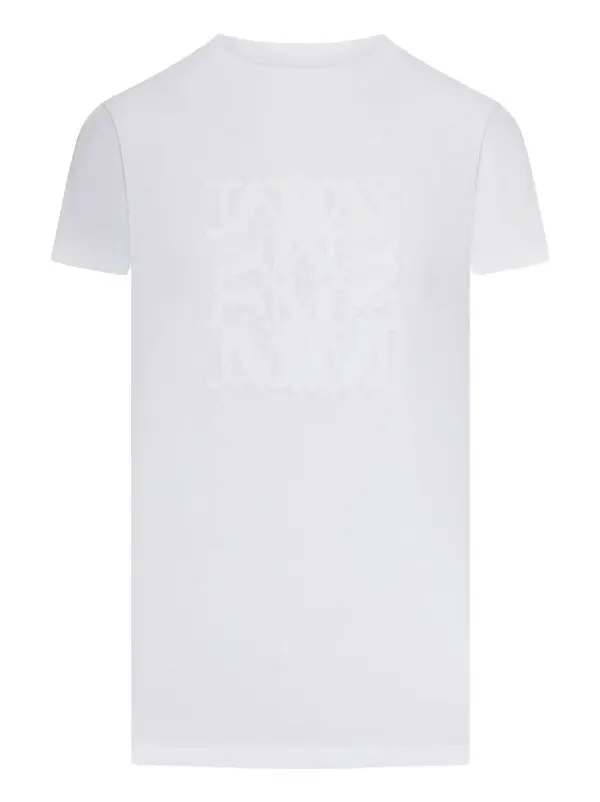 Max Mara Logo Cotton T-shirt - White