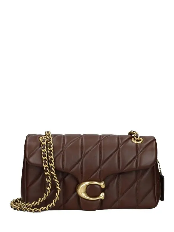COACH Tabby 26 Leather Crossbody Bag - Brown