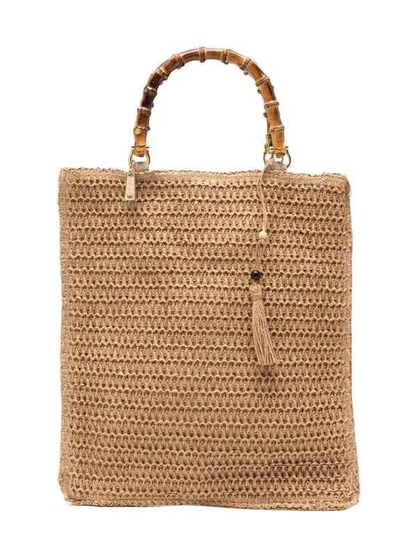 LA MILANESA Zahra Handbag - Beige