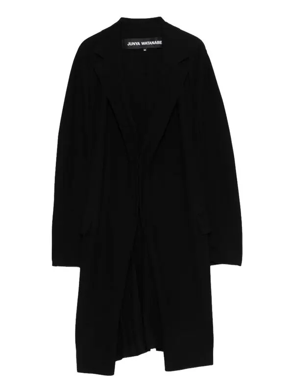 Junya Watanabe Long Single-breasted Jacket - Black