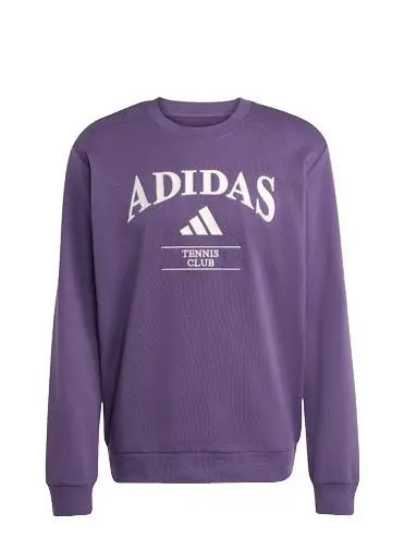 Adidas Heritage Graphic Crew Sweatshirt - Aurora Plum